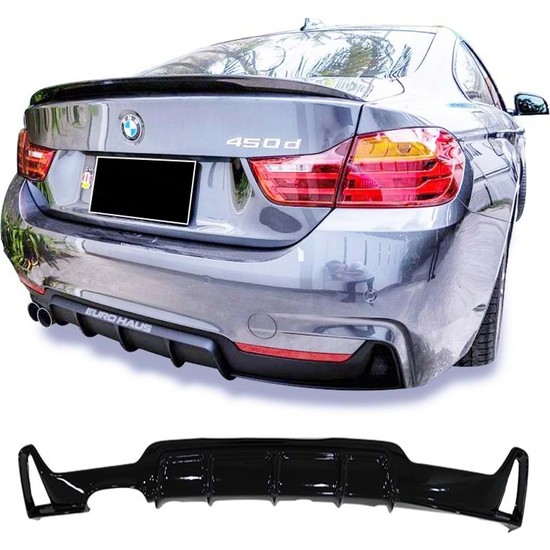 MKG Bmw F36 M Performance Difüzör Piona Black Sol Çift Egzoz Fiyatı