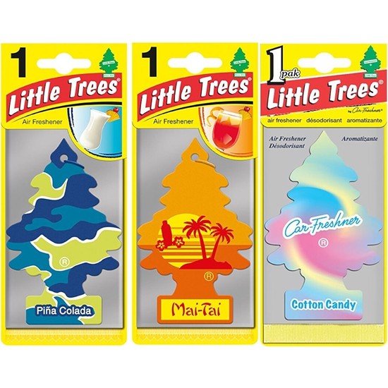 Little Trees Pina Colada - Mai Tai - Cotton Candy Oto Koku Fiyatı