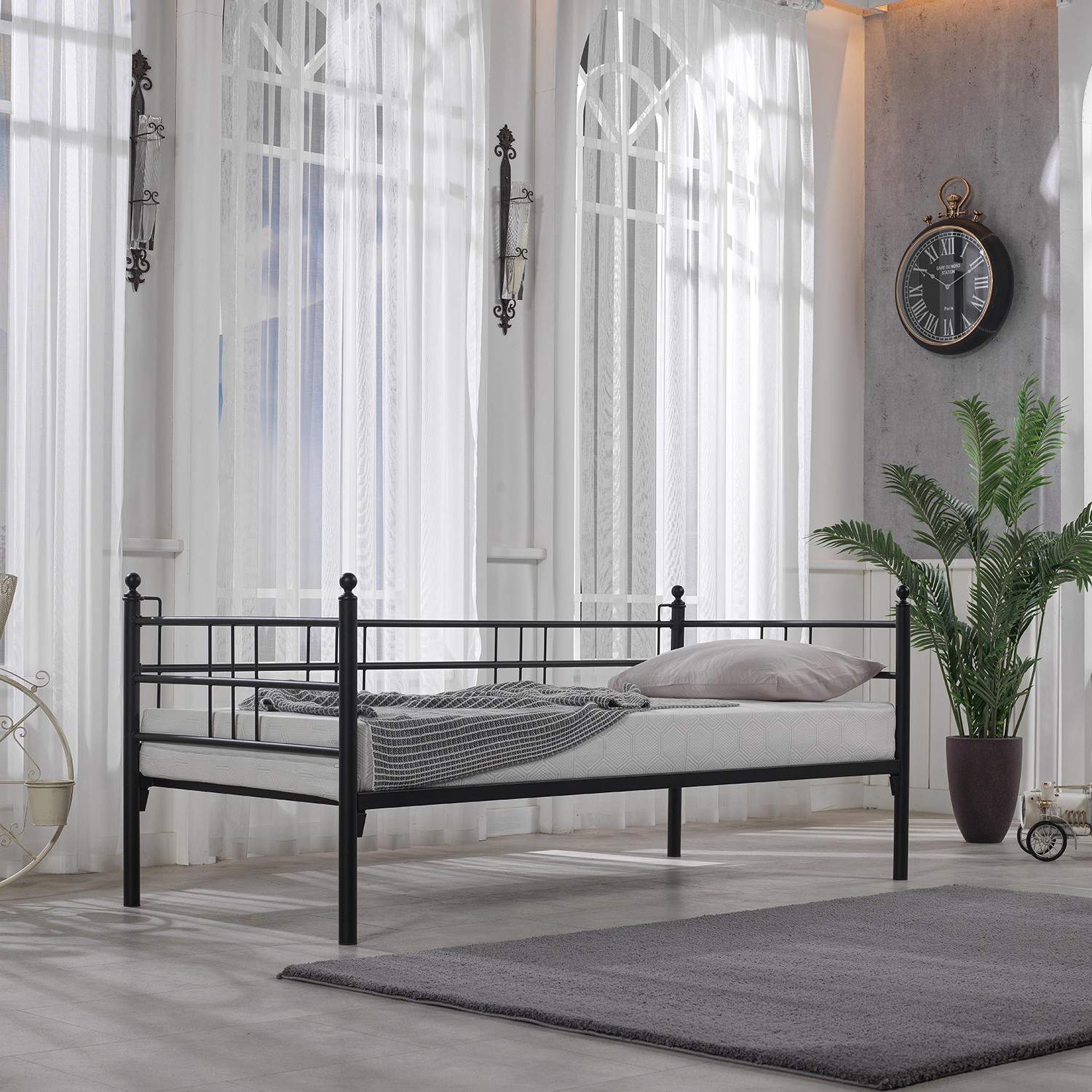 Unimet Soho Daybed Tek Kişilik Sedir Divan Metal Karyola Fiyatı