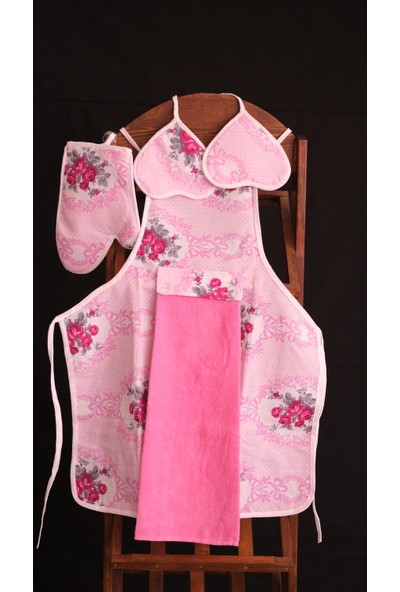 Havlulu Mutfak Önlüğü Seti Havlulu Mutfak Önlüğü Seti