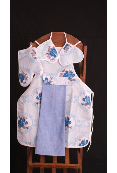 Havlulu Mutfak Önlüğü Seti Havlulu Mutfak Önlüğü Seti