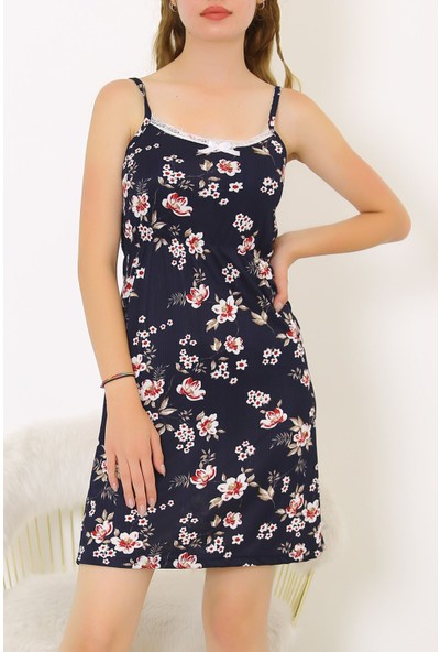 Depoxml Baskılı Elbise Lacibeyaz - 9228.1287. Depoxml Baskılı Elbise Lacibeyaz - 9228.1287.