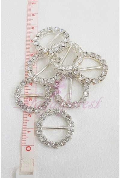 Hayalperest Boncuk Yuvarlak Taşlı Kemer Tokası