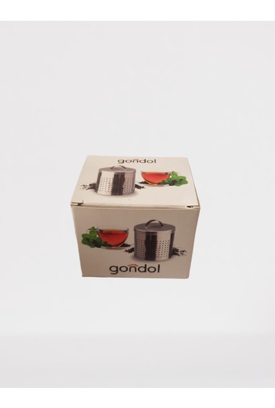 Gondol Demlik İçi Silindir Çelik Çay Süzgeci