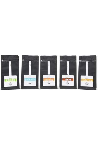 5'li Dünya Kahvesi Paketi (250'ŞER Gram), Dünya Kahvesi Tanışma Paketi, Filtre Kahve, Öğütülmüş 5'li Dünya Kahvesi Paketi (250'ŞER Gram), Dünya Kahvesi Tanışma Paketi, Filtre Kahve, Öğütülmüş