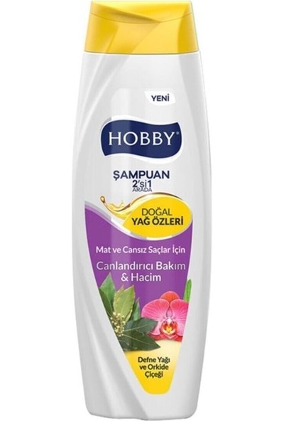 Hobby Şampuan Defne Yağı ve Orkide Çiçeği/mat ve Cansız Saçlar 600 ml Hobby Şampuan Defne Yağı ve Orkide Çiçeği/mat ve Cansız Saçlar 600 ml