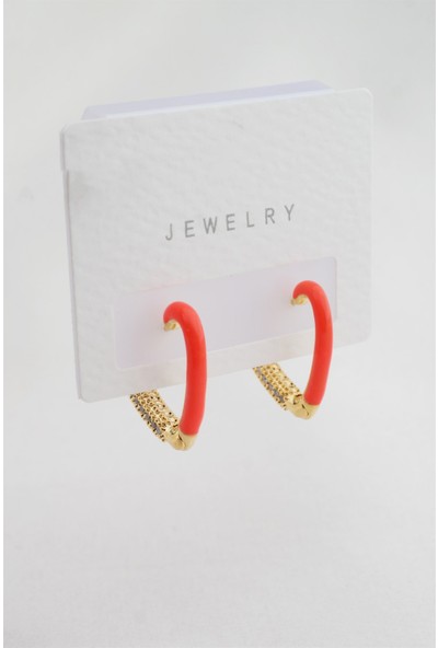 Jewelry Kadın Altın Kaplama Zirkon Taşlı Mineli Kalp Model Küpe Jewelry Kadın Altın Kaplama Zirkon Taşlı Mineli Kalp Model Küpe