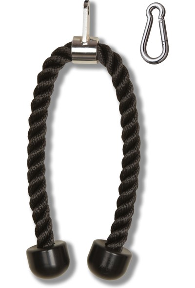 CrewSport 70 cm Profesyonel Triceps Halatı - Rope Triceps Pushdown - Cable Crossover Triceps Aparatı CrewSport 70 cm Profesyonel Triceps Halatı - Rope Triceps Pushdown - Cable Crossover Triceps Aparatı