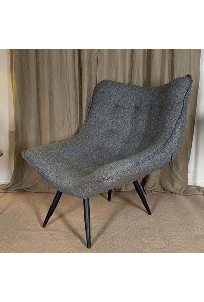 Kanepy Frigg Tekli Koltuk Berjer Gri Kanepy Frigg Tekli Koltuk Berjer Gri