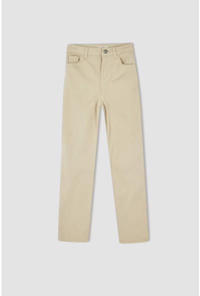 DeFacto Kız Çocuk Slim Fit Pantolon K9028A622AU