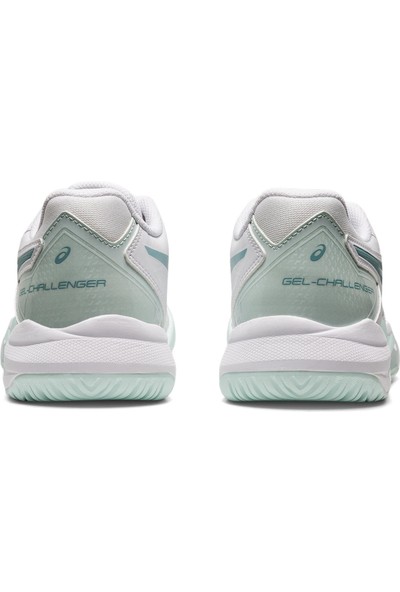 Asics Kadın Beyaz/mavi Tenis Ayakkabısı