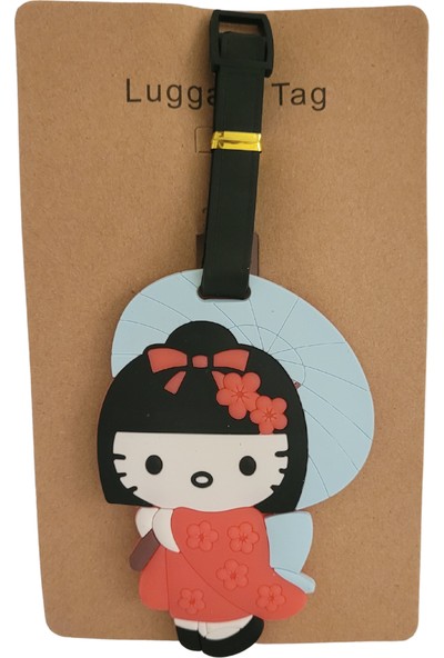 Elegante Elefante Valiz Etiketi (Japon Kız) Elegante Elefante Valiz Etiketi (Japon Kız)