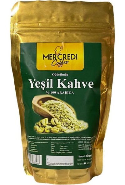 Mercredi Yeşil Kahve 250 gr