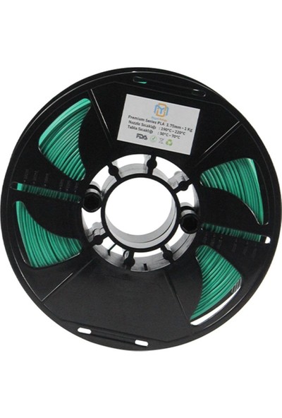 Boyutmaker Yeşil Pla Premium Filament 1.75MM 1 kg Boyutmaker Yeşil Pla Premium Filament 1.75MM 1 kg