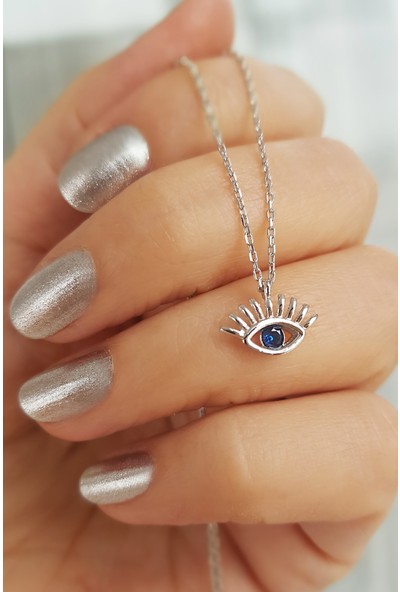 Vaoov 925 Ayar Gümüş Göz Kolye