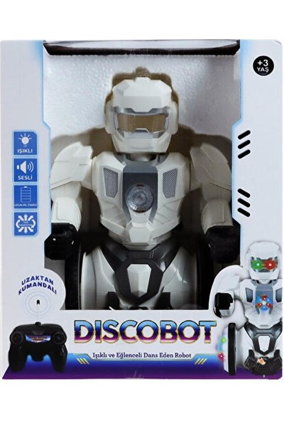 Oyuncakmatik Kumandalı Sesli ve Işıklı Robot