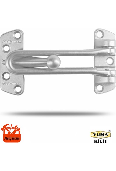 Yuma Kapı Emniyet Mandalı Ahşap - Çelik Kapı Emniyet Kelepçesi Yuma Kapı Emniyet Mandalı Ahşap - Çelik Kapı Emniyet Kelepçesi