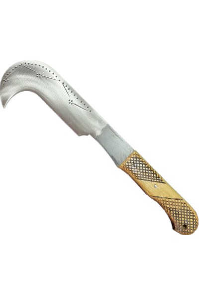 Bütün Saplı Siyah Bahçe Orağı (Kerenti,tahra)