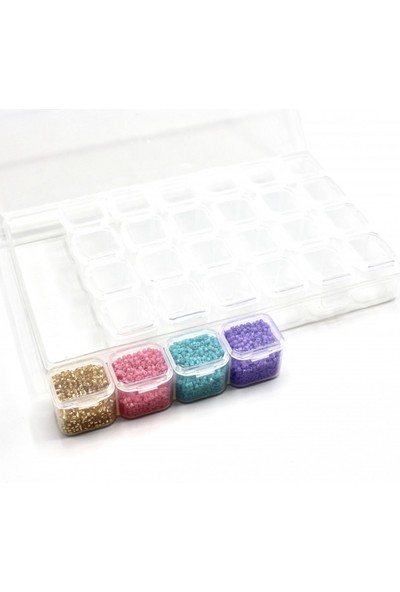 Bidoluhobi Boncuk Kutusu 28 Bölmeli