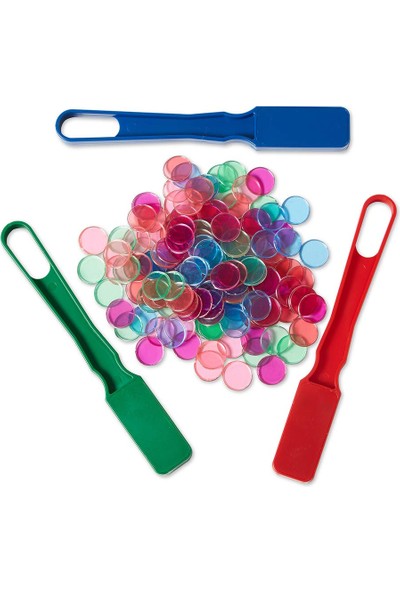 3 Adet Manyetik Çubuk Metal Tutucu Aparat Mıknatıslı Çubuk ve Manyetik Pullarr