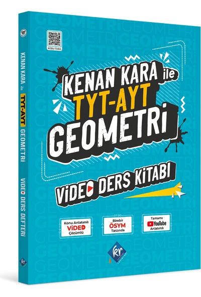 Kr Akademi Yayınları Kenan Kara İle TYT - AYT Geometri Video Ders Kitabı Kr Akademi Yayınları Kenan Kara İle TYT - AYT Geometri Video Ders Kitabı