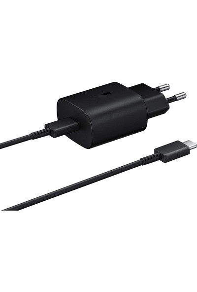LavinMobil Samsung Uyumlu TA800 Hızlı Şarj Aleti 25W Typ-C Şarj Aleti Siyah LavinMobil Samsung Uyumlu TA800 Hızlı Şarj Aleti 25W Typ-C Şarj Aleti Siyah