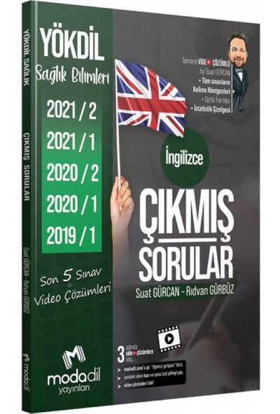 Modadil Yayınları Yökdil Sağlık Çıkmış Sorular Tamamı Video Çözümlü Modadil Yayınları Yökdil Sağlık Çıkmış Sorular Tamamı Video Çözümlü