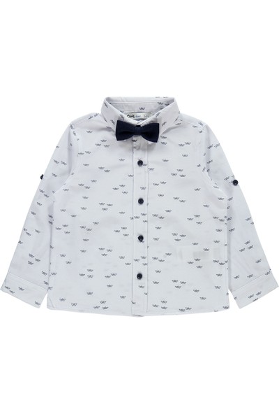 Civil Boys Erkek Çocuk Gömlek 2-5 Yaş Beyaz