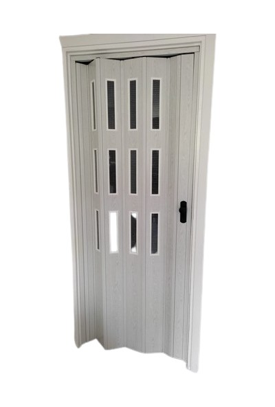 Yaman Plastik 102 x 215 Camlı Akçaağaç Katlanır Akordiyon Kapı 12 mm Yaman Plastik 102 x 215 Camlı Akçaağaç Katlanır Akordiyon Kapı 12 mm