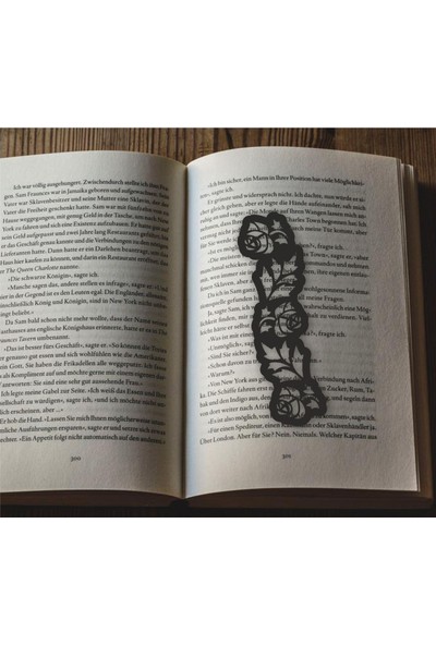 Özel Hediyecim Çiçekli Kitap Ayracı Özel Hediyecim Çiçekli Kitap Ayracı