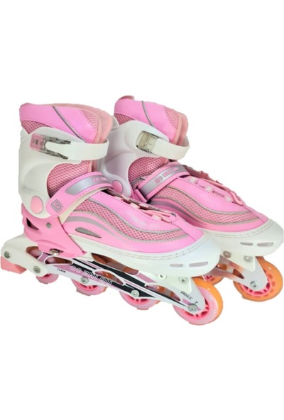 Kahraman Oyuncak Ayarlanabilir Alıştırma Pembe Paten 40-43 4 Tekerlekli F-Sports Kahraman Oyuncak Ayarlanabilir Alıştırma Pembe Paten 40-43 4 Tekerlekli F-Sports