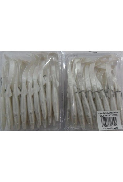 Ragot Raglou Zargana Levrek Silikon 105 mm Nacre Ragot Raglou Zargana Levrek Silikon 105 mm Nacre