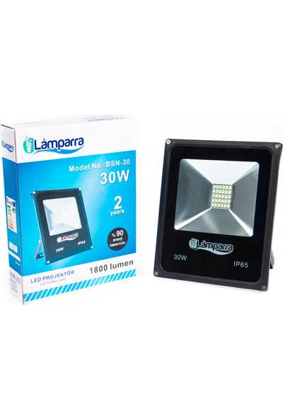 Lamparra 30W Projektör Beyaz Lamparra 30W Projektör Beyaz