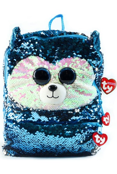 Oyuncakmatik Toys Fashion Pullu Sırt Çantası Husky Köpek Slush 27 cm