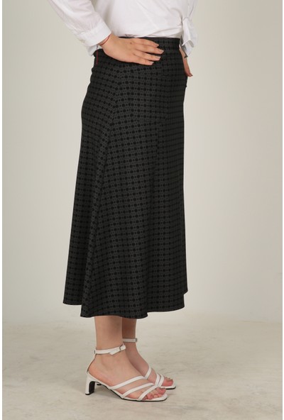 Butik Yarım Kloş Cepli Etek Butik Yarım Kloş Cepli Etek