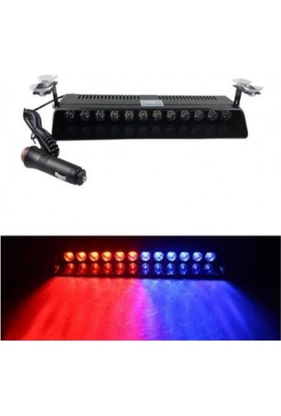 BTL 12 Ledli̇ Cam Içi̇ Çakar Vantuzlu Çakar Lamba BTL 12 Ledli̇ Cam Içi̇ Çakar Vantuzlu Çakar Lamba