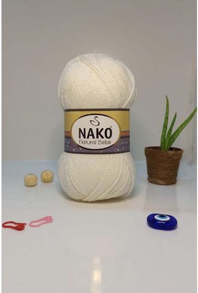 Nako Natural Bebe Örgü Ipi