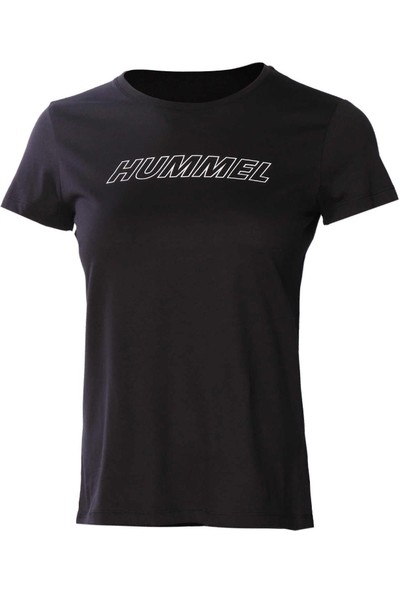 Hummel Calı Cotton Kadın Tişört-Siyah 911613-2001 S - Siyah