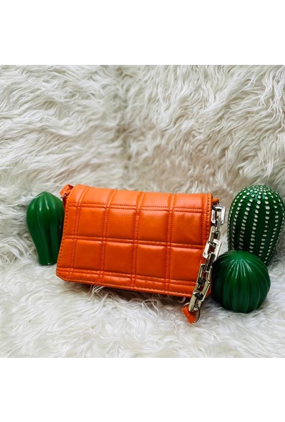 Cactüs Boutique Zincir Detaylı Kadın Kol&omuz Çantası Cactüs Boutique Zincir Detaylı Kadın Kol&omuz Çantası