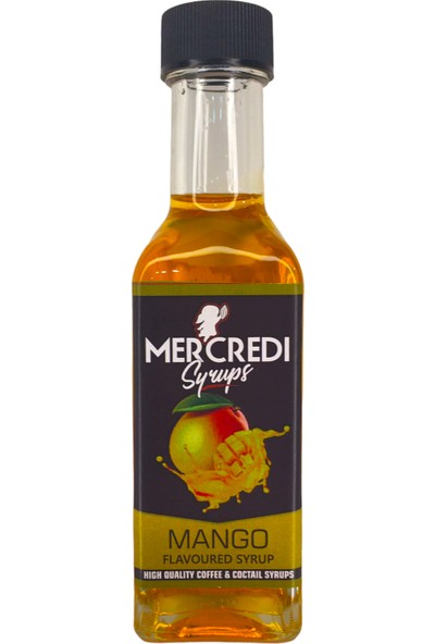 Mercredi Tropik Şurup Seti 100 ml x 5 Mango, Ananas, Hindistan Cevizi, Kivi ve Liçi