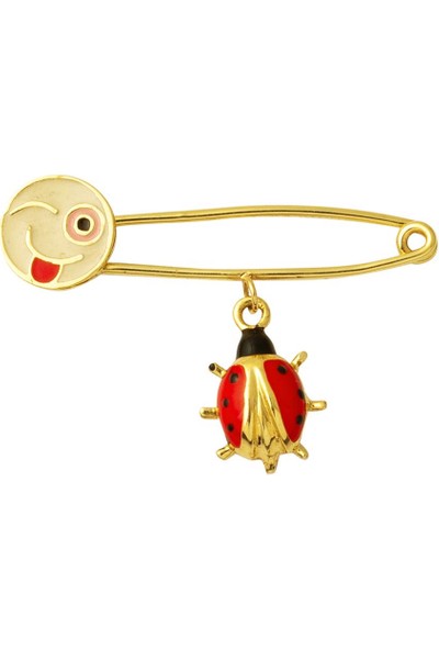 Gülenyüz 14 Ayar Altın Çengelli Iğne