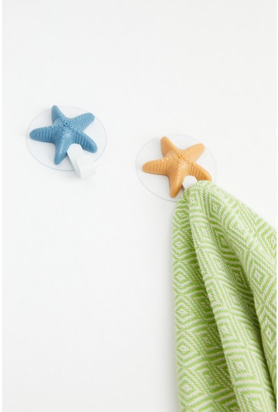 Yoyoso Yapışkanlı Metal Kanca Deniz Yıldızı 2'li