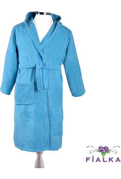 Fialka Genç Bornoz 17-18 Yaş Turkuaz