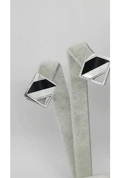 Eke Butik Mineli Kare Küpe