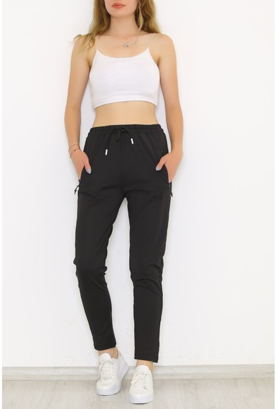 Depoxml Nakışlı Eşofman Altı Siyah1 - 9790.1250. Depoxml Nakışlı Eşofman Altı Siyah1 - 9790.1250.