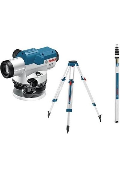 Bosch Gol 26 D Optik Nivelman (Bt 160 Tripod+Gr 500 Mira) Bosch Gol 26 D Optik Nivelman (Bt 160 Tripod+Gr 500 Mira)