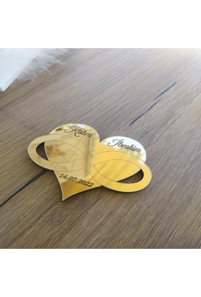 Hediye Shopping Kalp Sonsuzluk Magnet 30 Adet