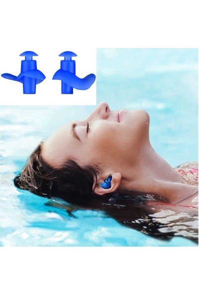 Valetto Profesyonel Yetişkin Yüzücü Kulak Tıkacı Havuz Deniz Kulak Tıkacı Su Geçirmez Yetişkinlere Özel