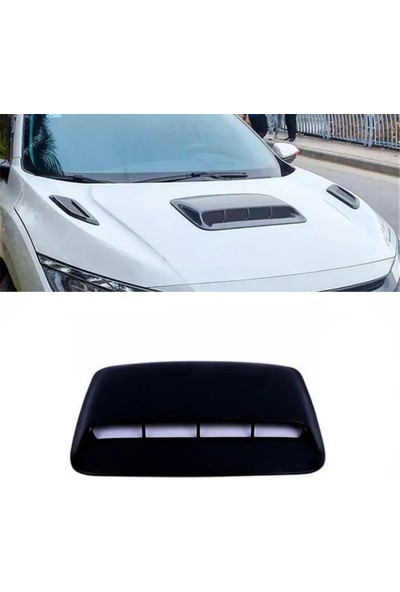 Şüscar Oto Üniversal Her Araca Uyumlu Büyük Kaput & Tavan Üstü Havalandırma Izgarası Venti Air Scoop Şüscar Oto Üniversal Her Araca Uyumlu Büyük Kaput & Tavan Üstü Havalandırma Izgarası Venti Air Scoop