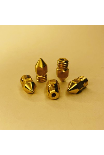 3D Yazıcı Nozul Mk8 3D Printer Nozzle 0.4mm (20 Adet) 3D Yazıcı Nozul Mk8 3D Printer Nozzle 0.4mm (20 Adet)